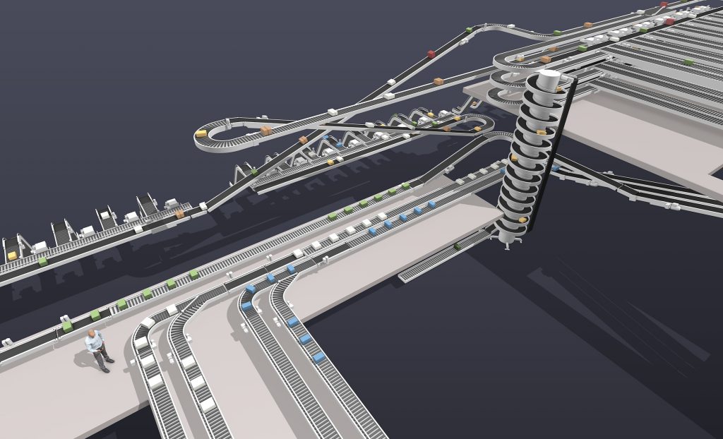 Case Transport - CSi palletising