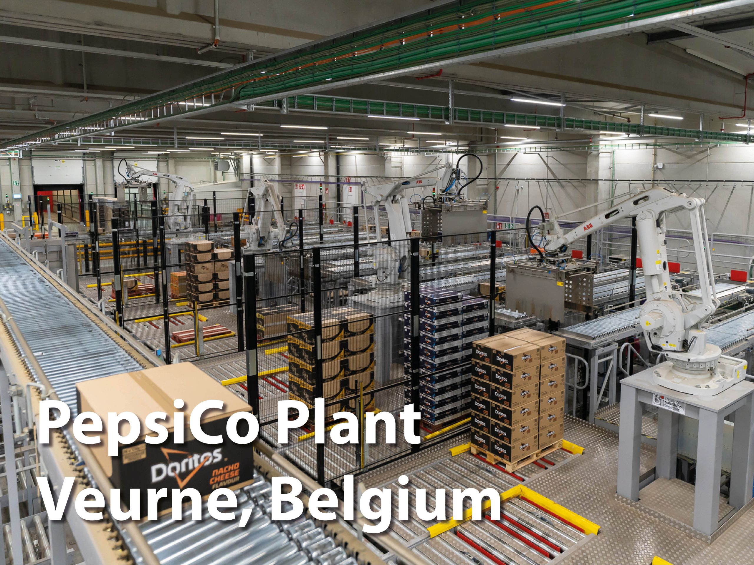 CSi palletising at PepsiCo Veurne - CSi palletising