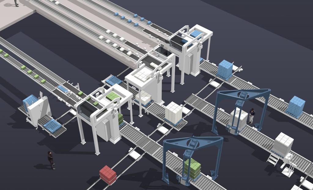 Palletiser systemen door CSi Palletising | Palletiseren van uw materialen