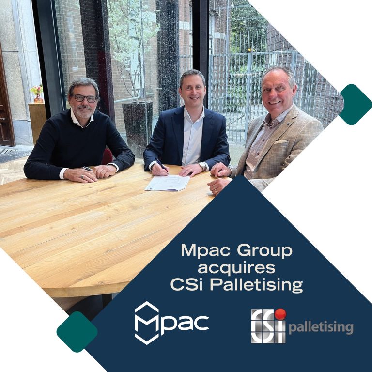 Mpac acquires CSi palletising - CSi palletising